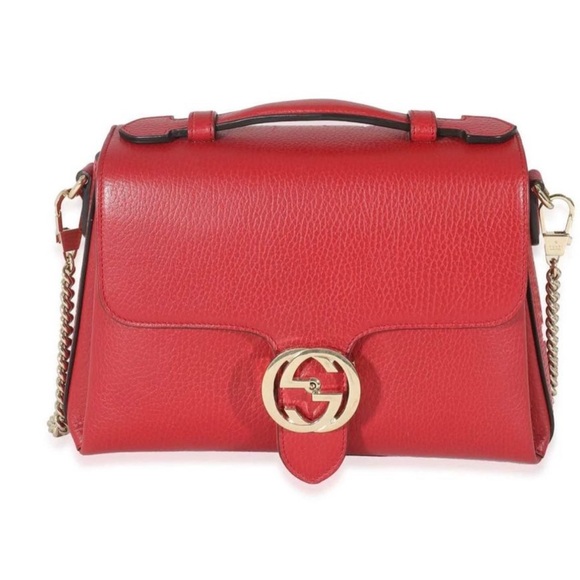 Gucci | Bags | Gucci Red Interlocking G Purse | Poshmark